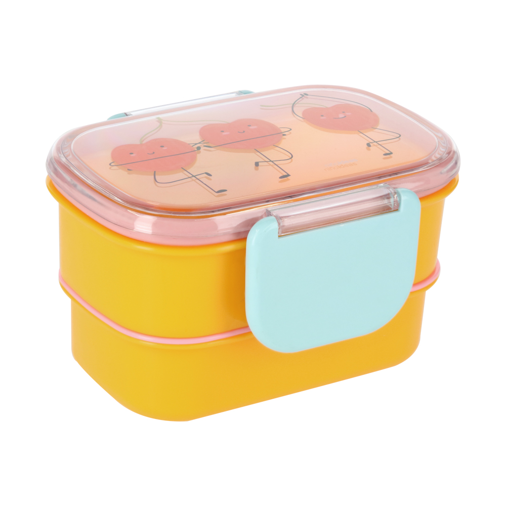 Caja Colacion Dos Pisos Casaideas