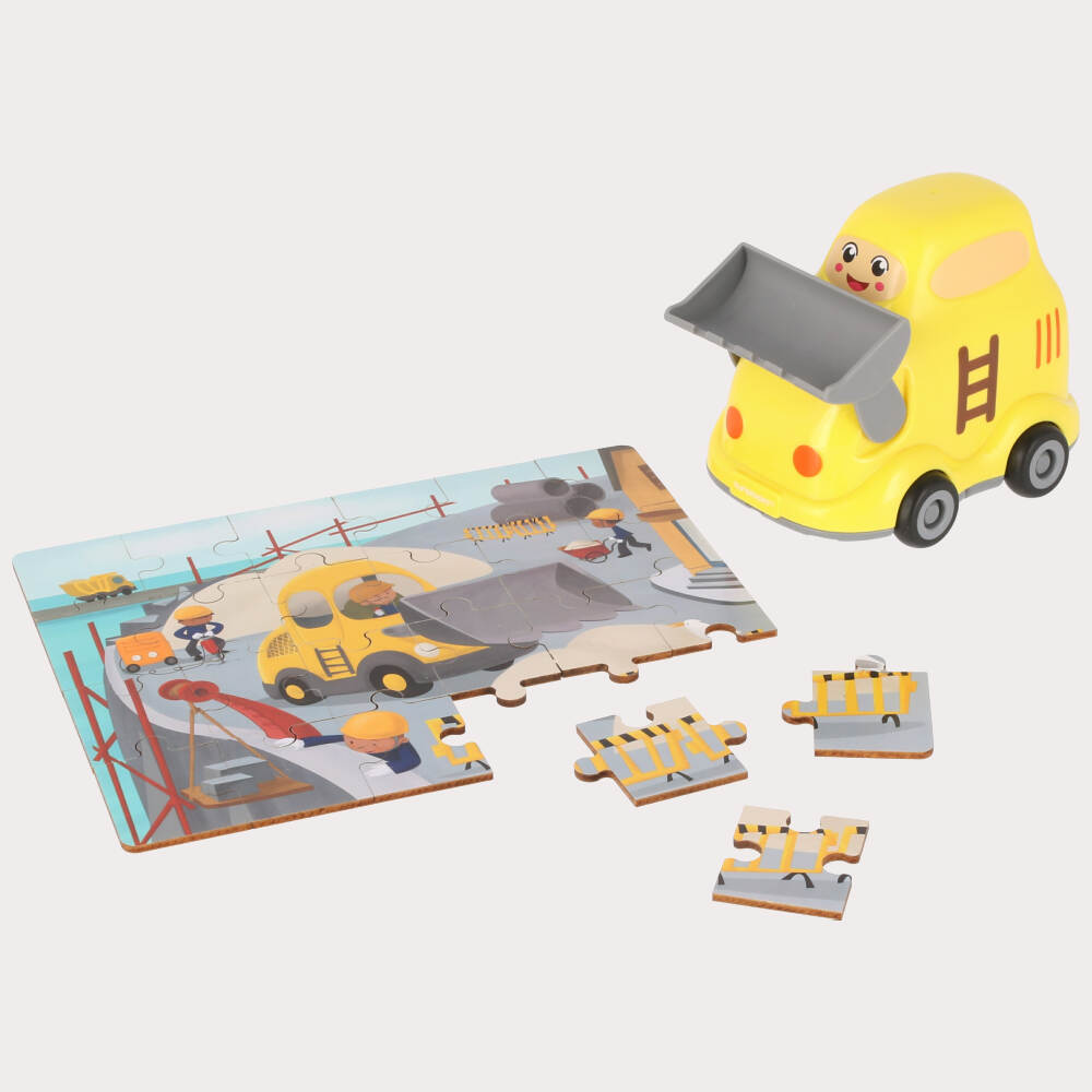 PUZZLE 24 PIEZAS TRANSPORTE | Casaideas
