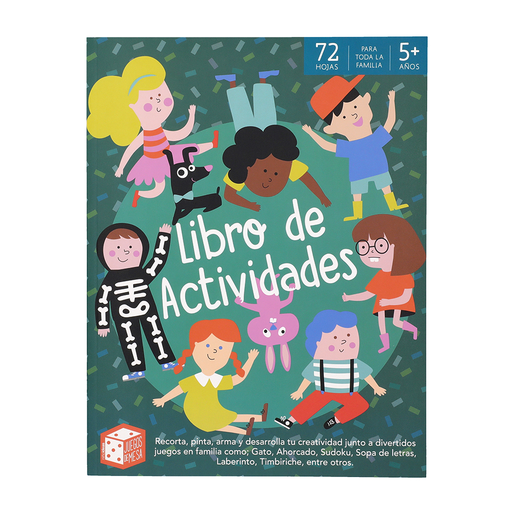 LIBRO JUEGOS Y ACTIVIDADES | Casaideas